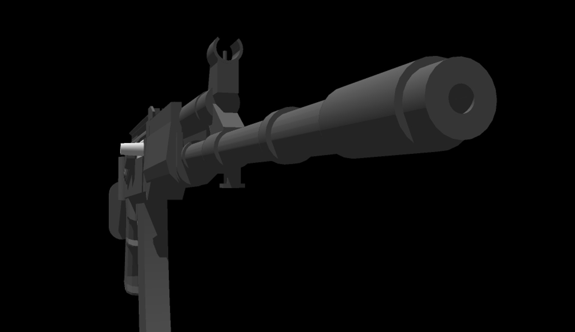 M21 Assault Rifle 3d Model