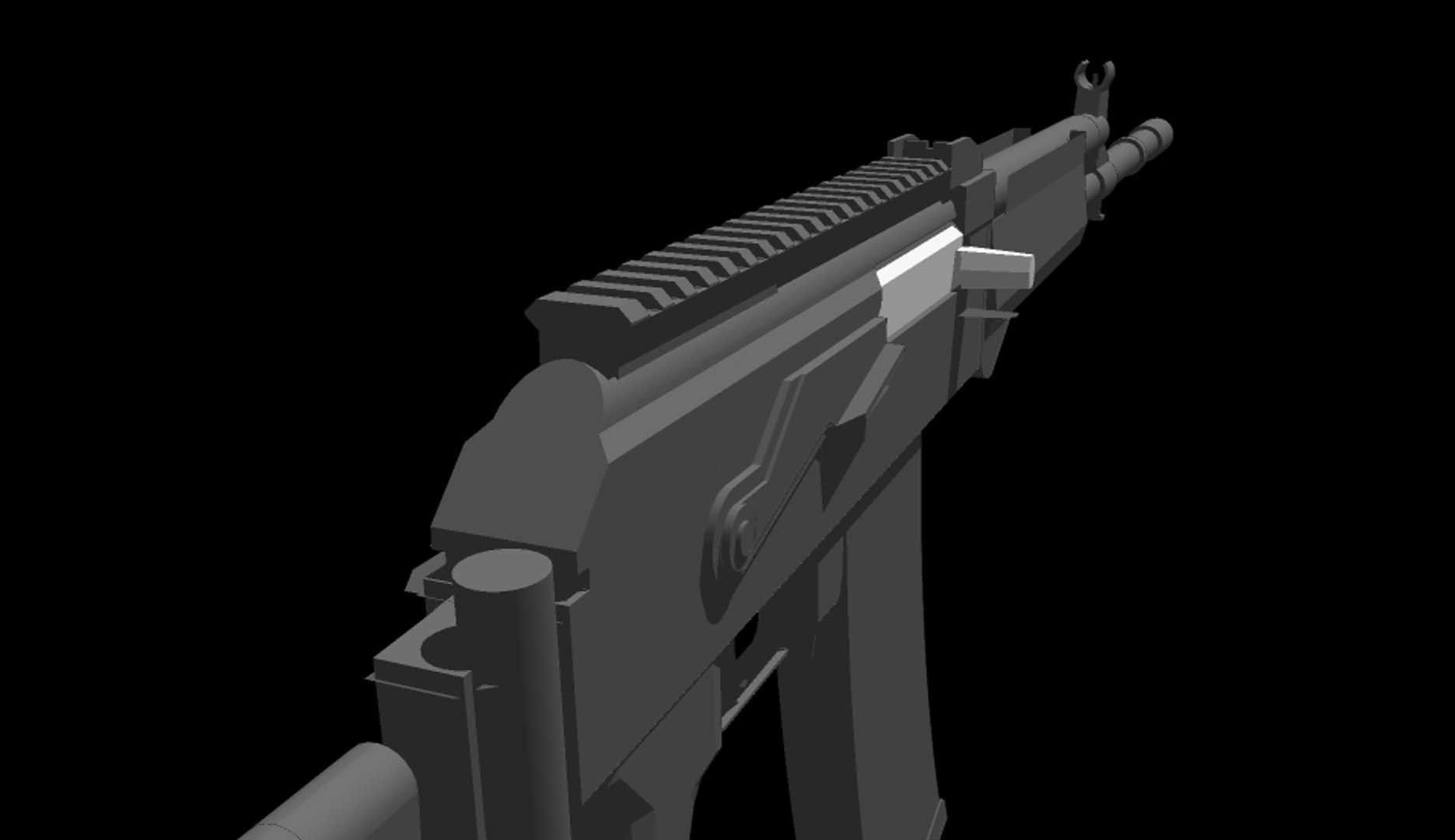 M21 Assault Rifle 3d Model