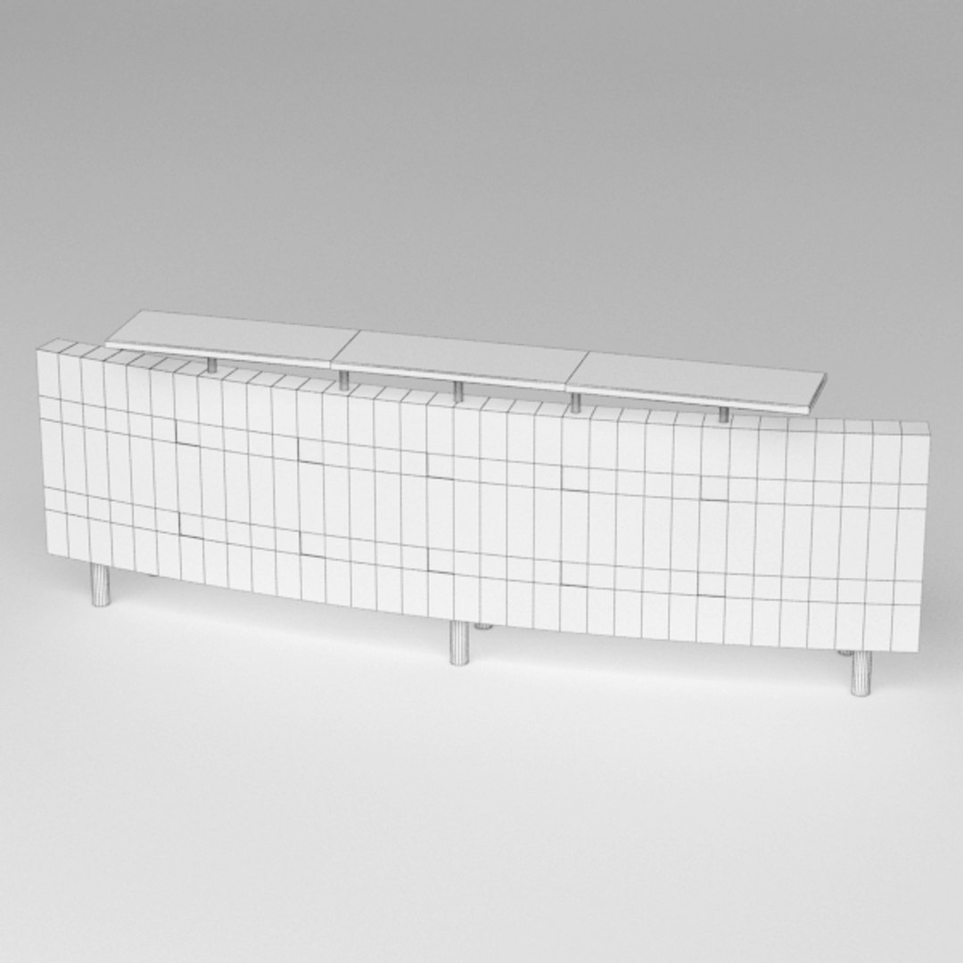 counter 3d model