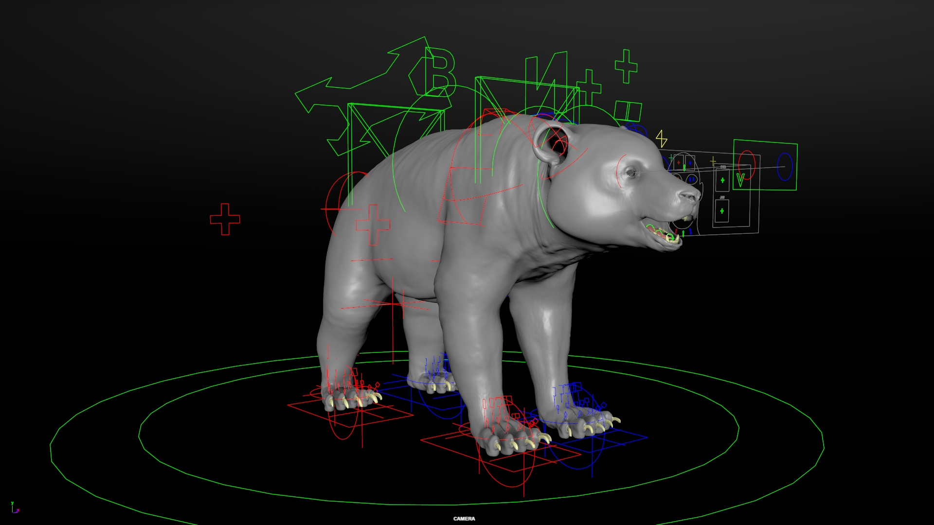 3D Giant Panda RIGGED Model - TurboSquid 1750418