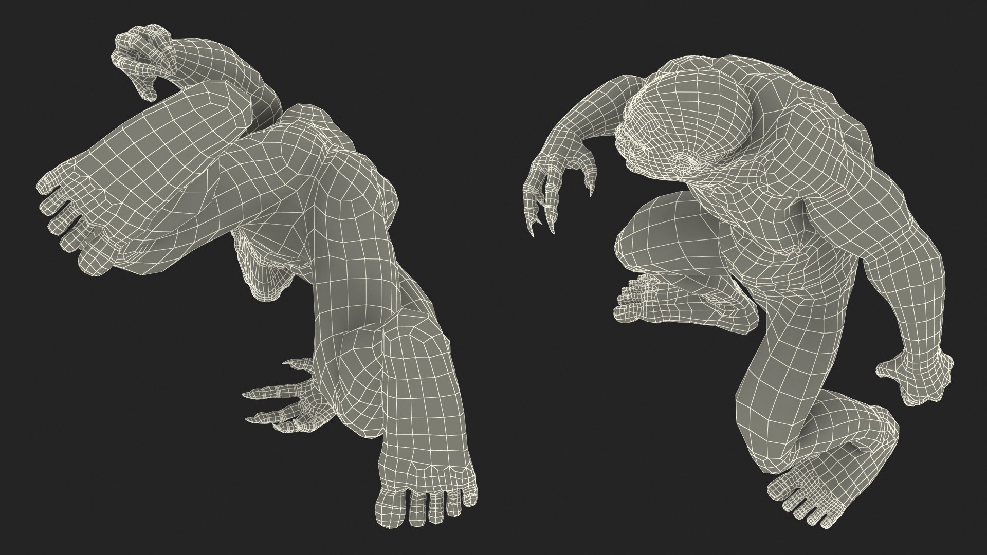 Aggressive Sasquatch Fur 3D model - TurboSquid 2006162