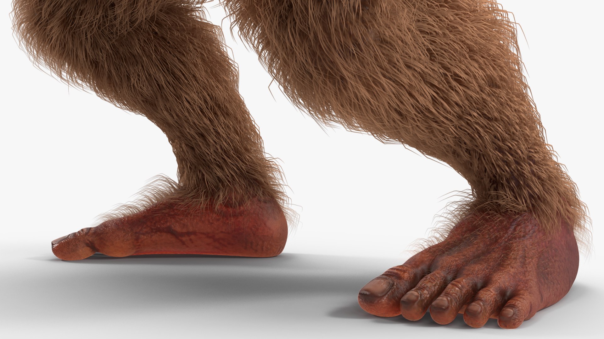 Aggressive Sasquatch Fur 3D model - TurboSquid 2006162