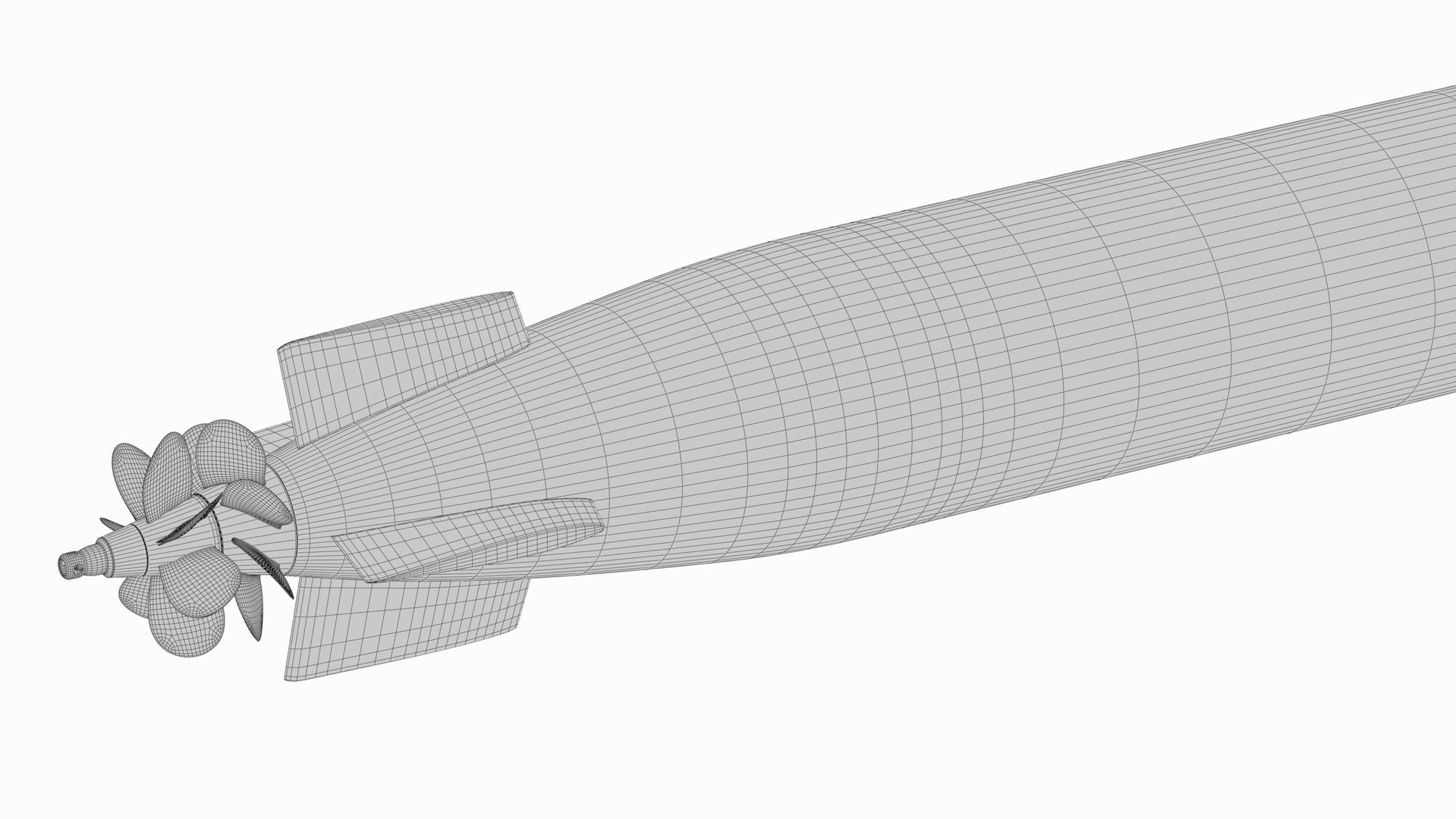 Torpedo Missile model - TurboSquid 2175901