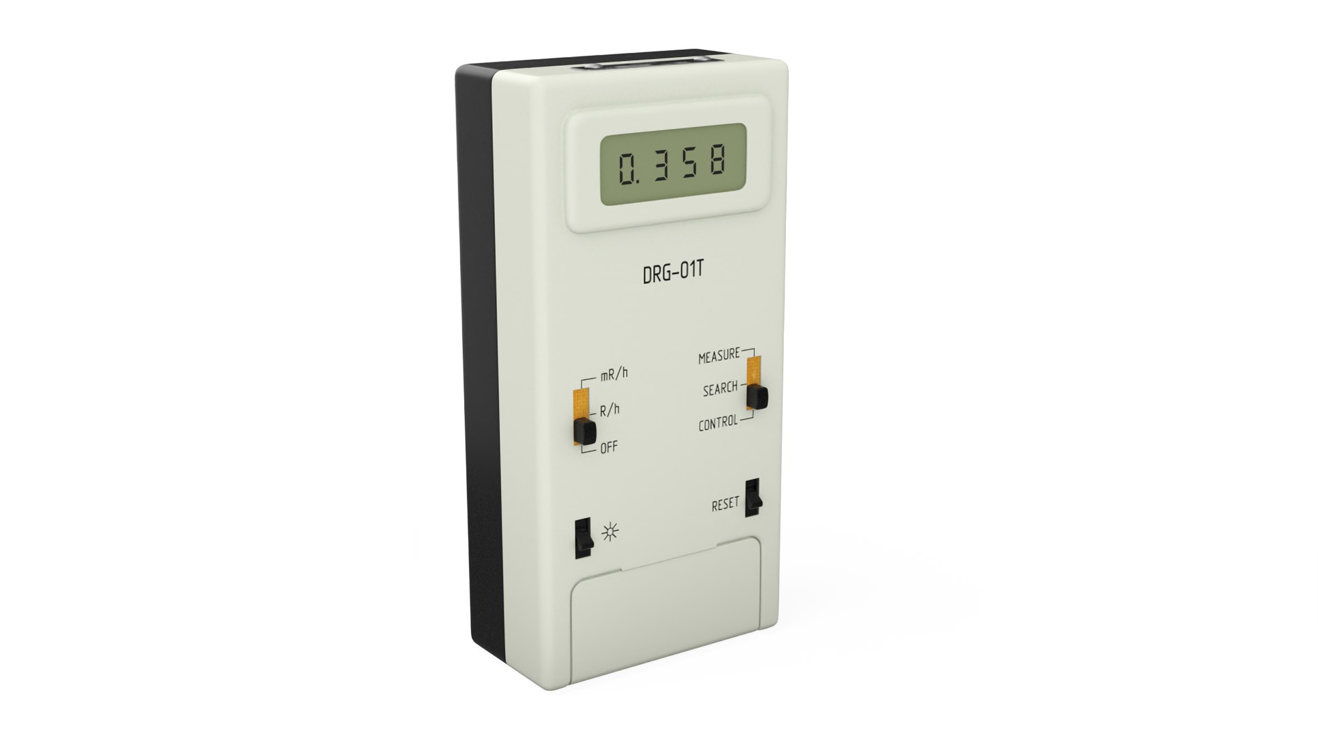 Soviet Radiation Dosimeter DRG-01T 3D - TurboSquid 2161951