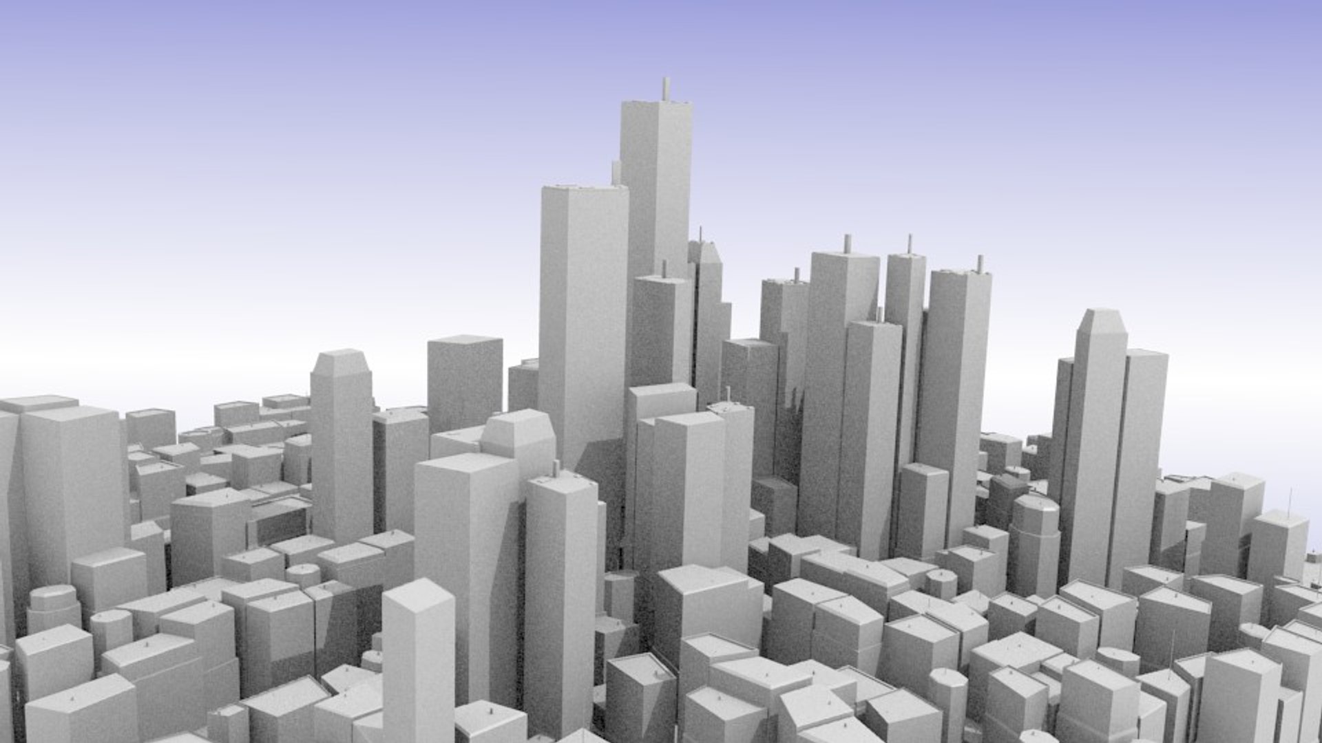 Cityscape Streets 3D Model - TurboSquid 1210508