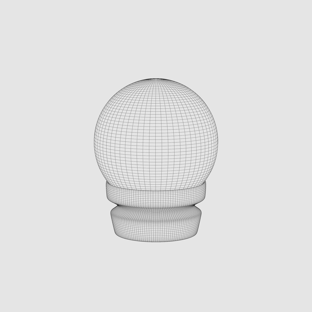 Blue Crystal Ball 3D Model - TurboSquid 2156464