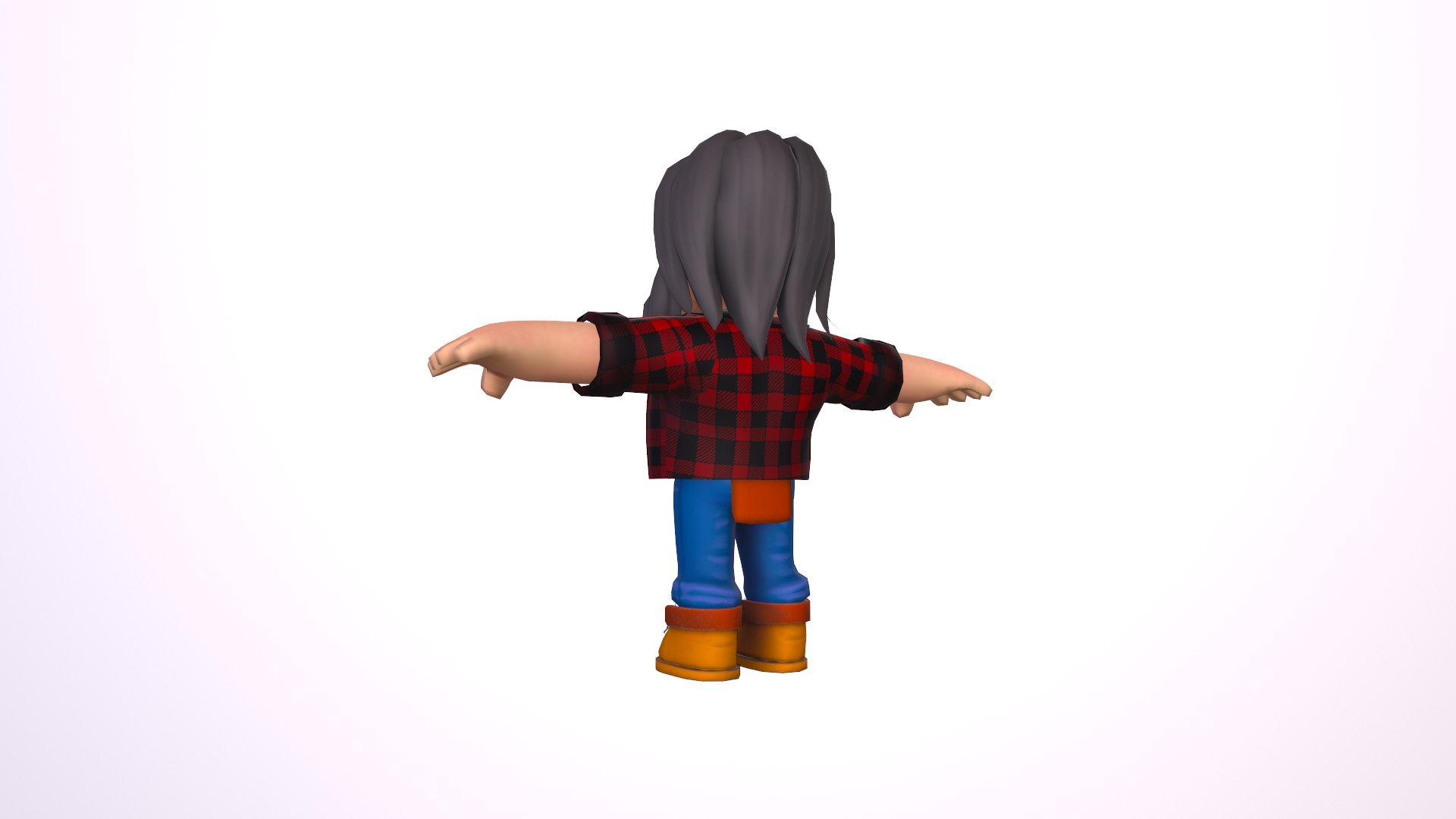 Caveman Lumberjack Game Character Model - TurboSquid 2036350