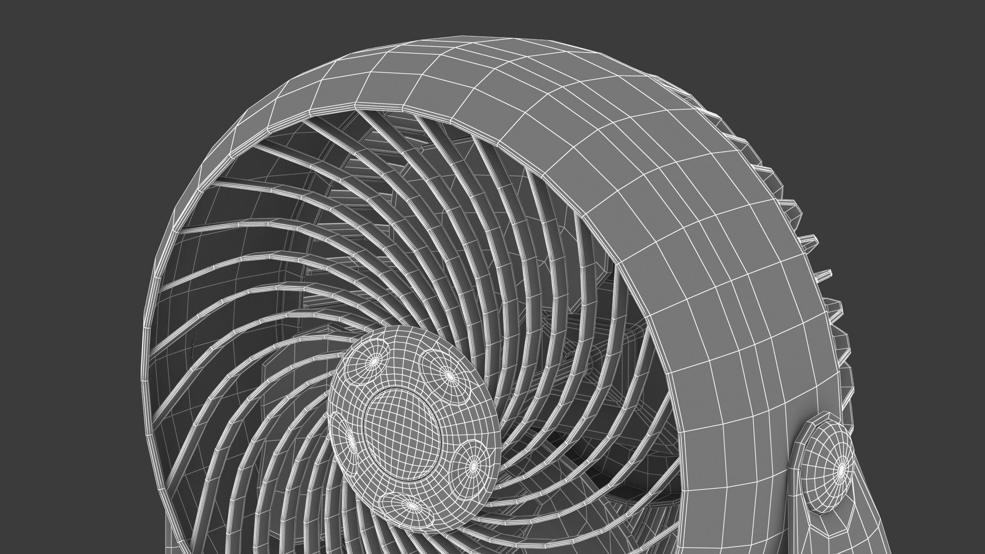 3D Air Fan - TurboSquid 1593425