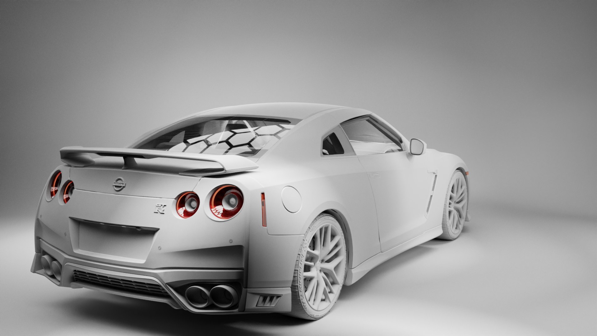 3D NISSAN GT-R 2018 Model - TurboSquid 2242991
