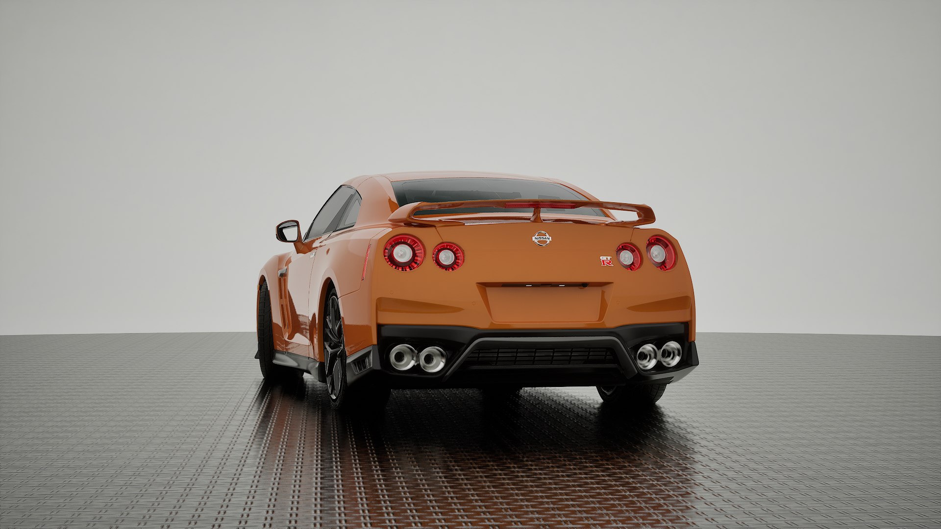 3D NISSAN GT-R 2018 Model - TurboSquid 2242991