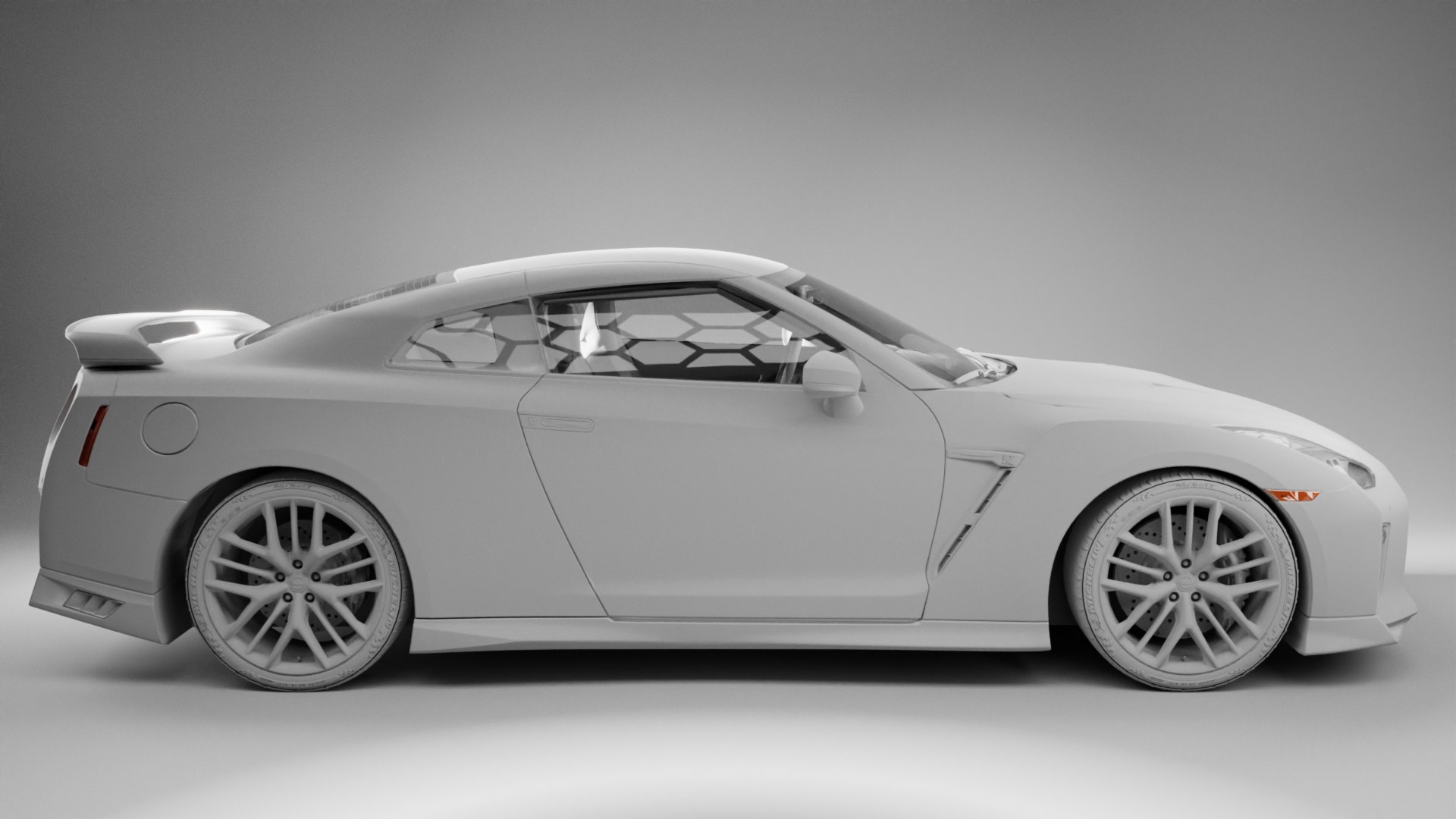 3D NISSAN GT-R 2018 Model - TurboSquid 2242991