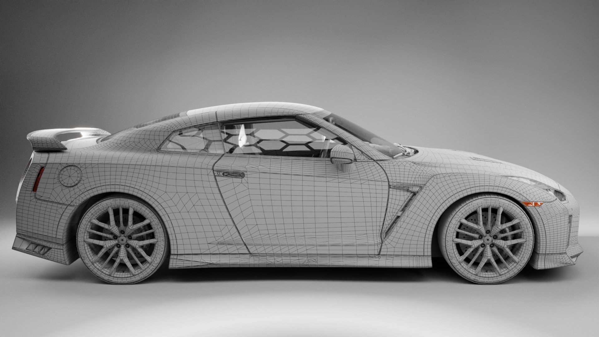 3D NISSAN GT-R 2018 Model - TurboSquid 2242991