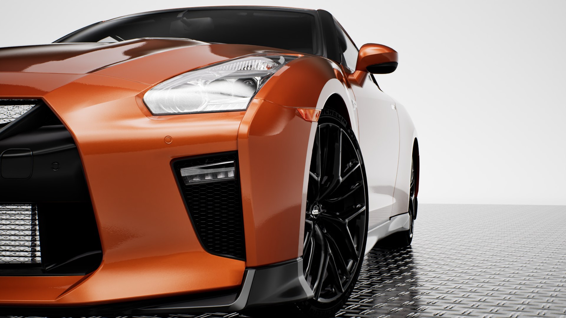 3D NISSAN GT-R 2018 Model - TurboSquid 2242991
