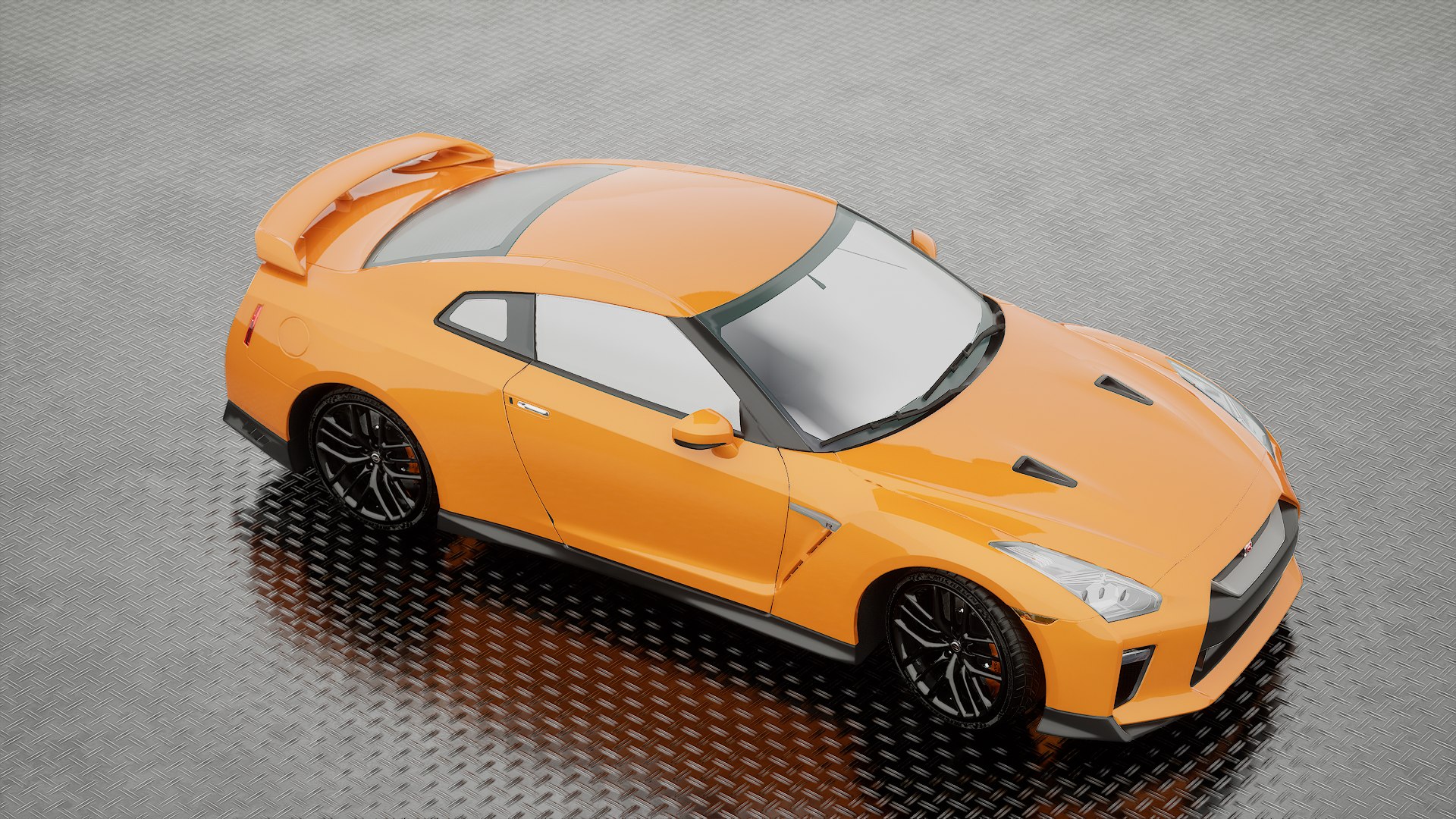 3D NISSAN GT-R 2018 Model - TurboSquid 2242991