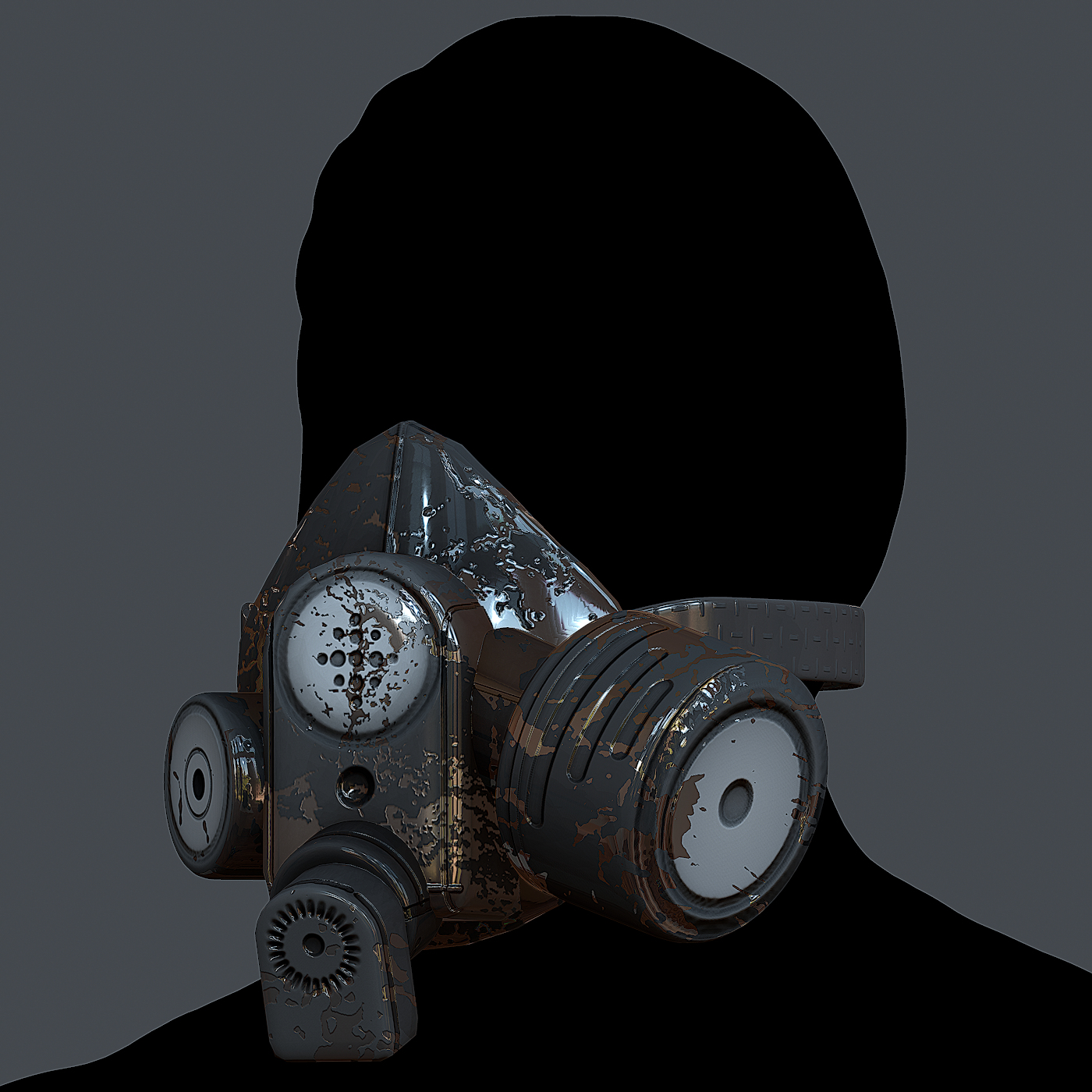 3D model gas mask - TurboSquid 1708636