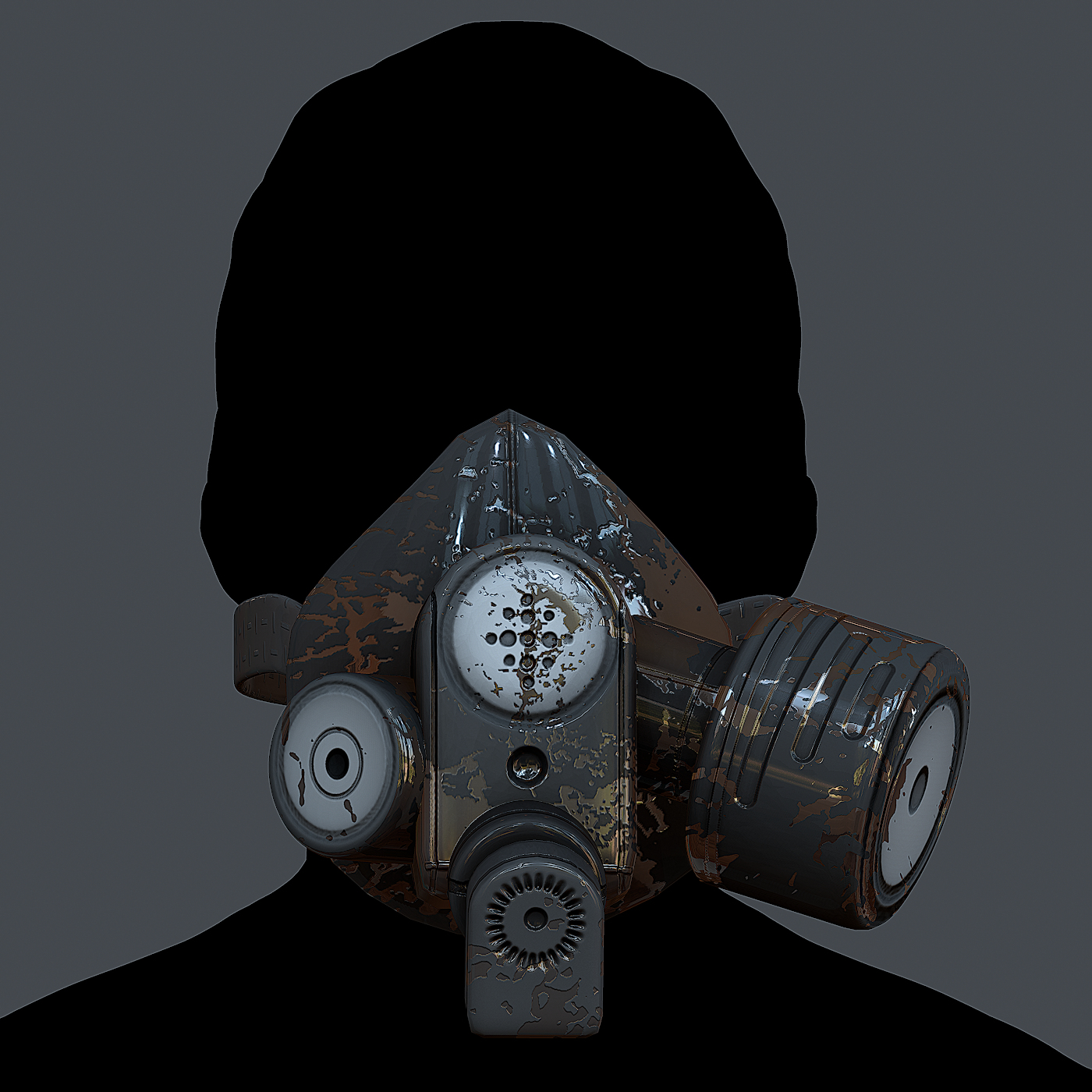 3D model gas mask - TurboSquid 1708636