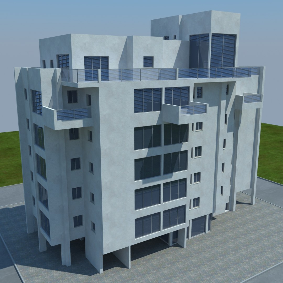 Buildings 1 3d Max