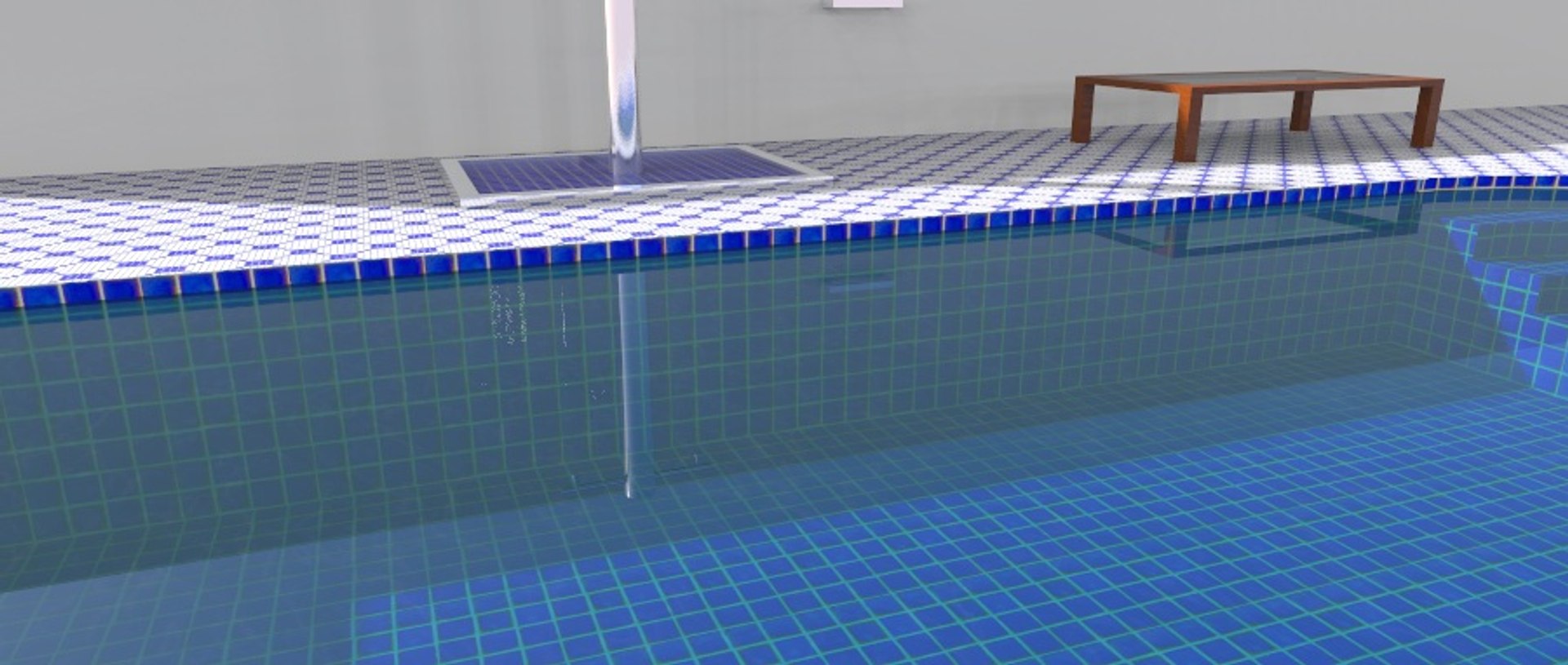 Simple Swimming Pool 3d 3ds