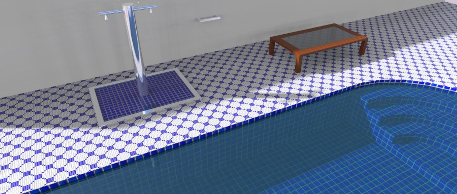Simple Swimming Pool 3d 3ds