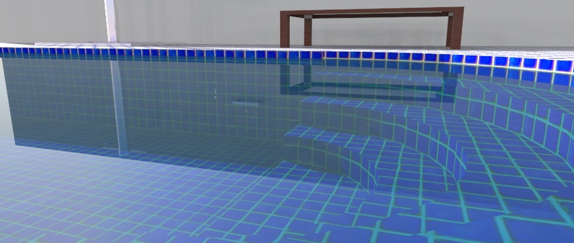 Simple Swimming Pool 3d 3ds