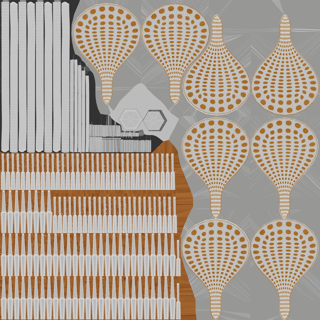 3D Tensile Structure Shade PBR - TurboSquid 2216412