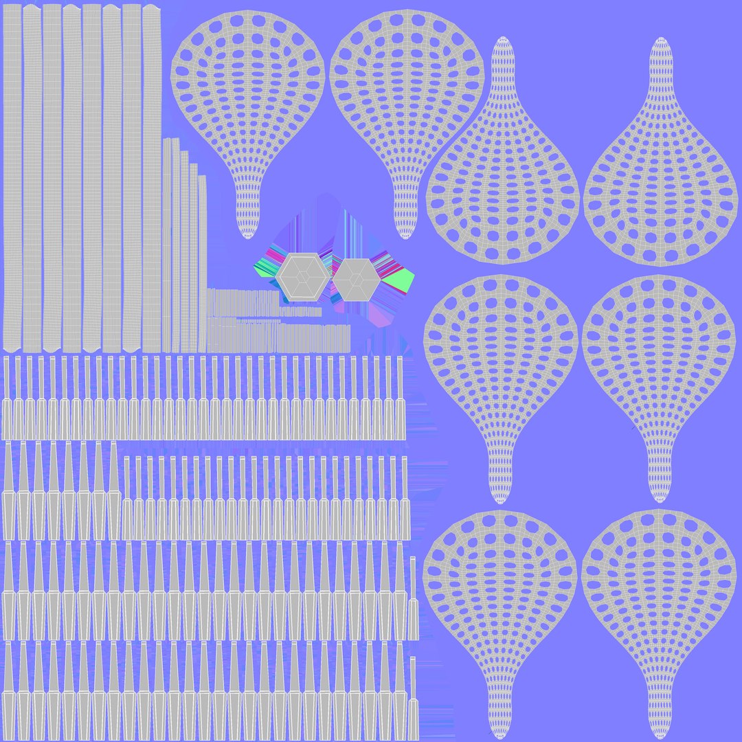 3D Tensile Structure Shade PBR - TurboSquid 2216412