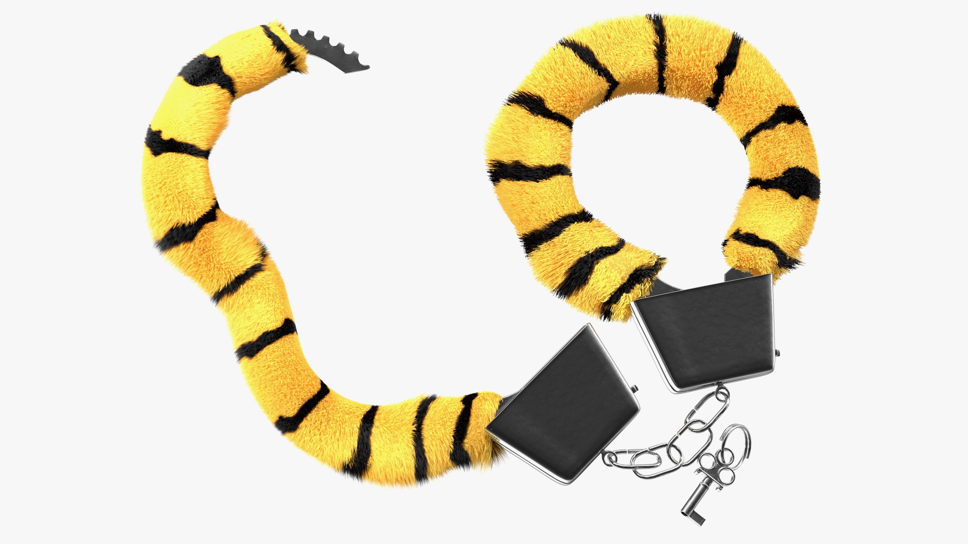 3D Tiger Handcuffs Hand Cuffs - TurboSquid 1699093