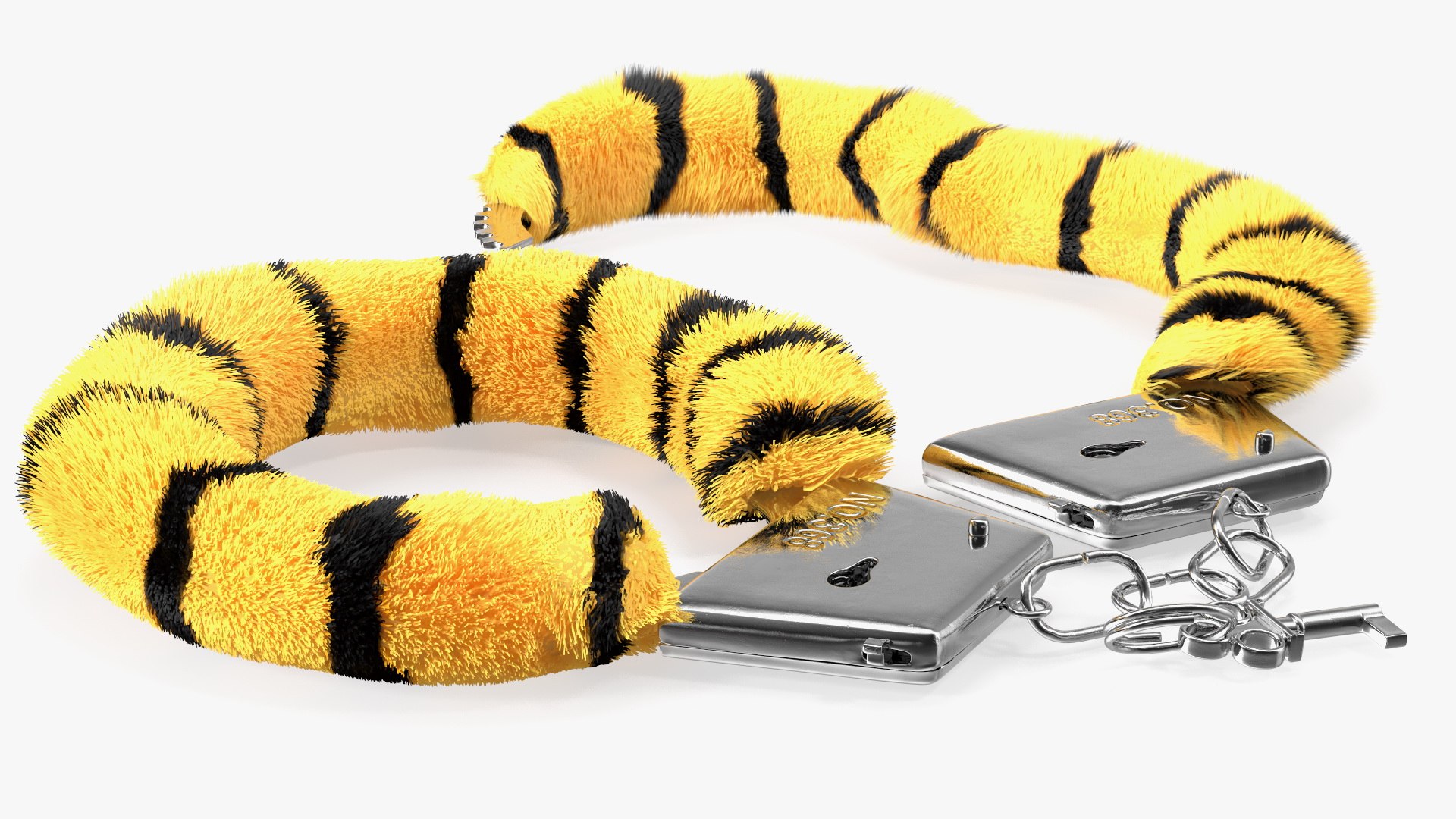 3D Tiger Handcuffs Hand Cuffs - TurboSquid 1699093