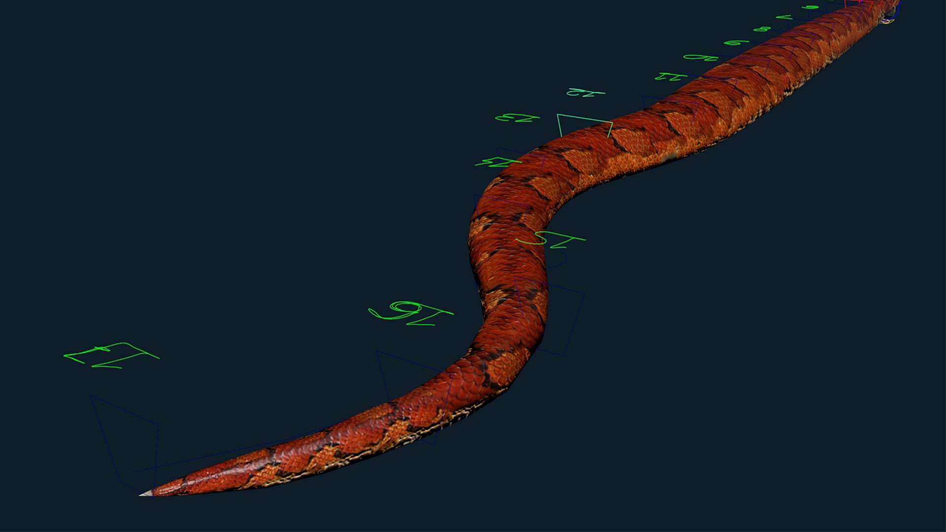 Snake 3D Model - TurboSquid 2144811