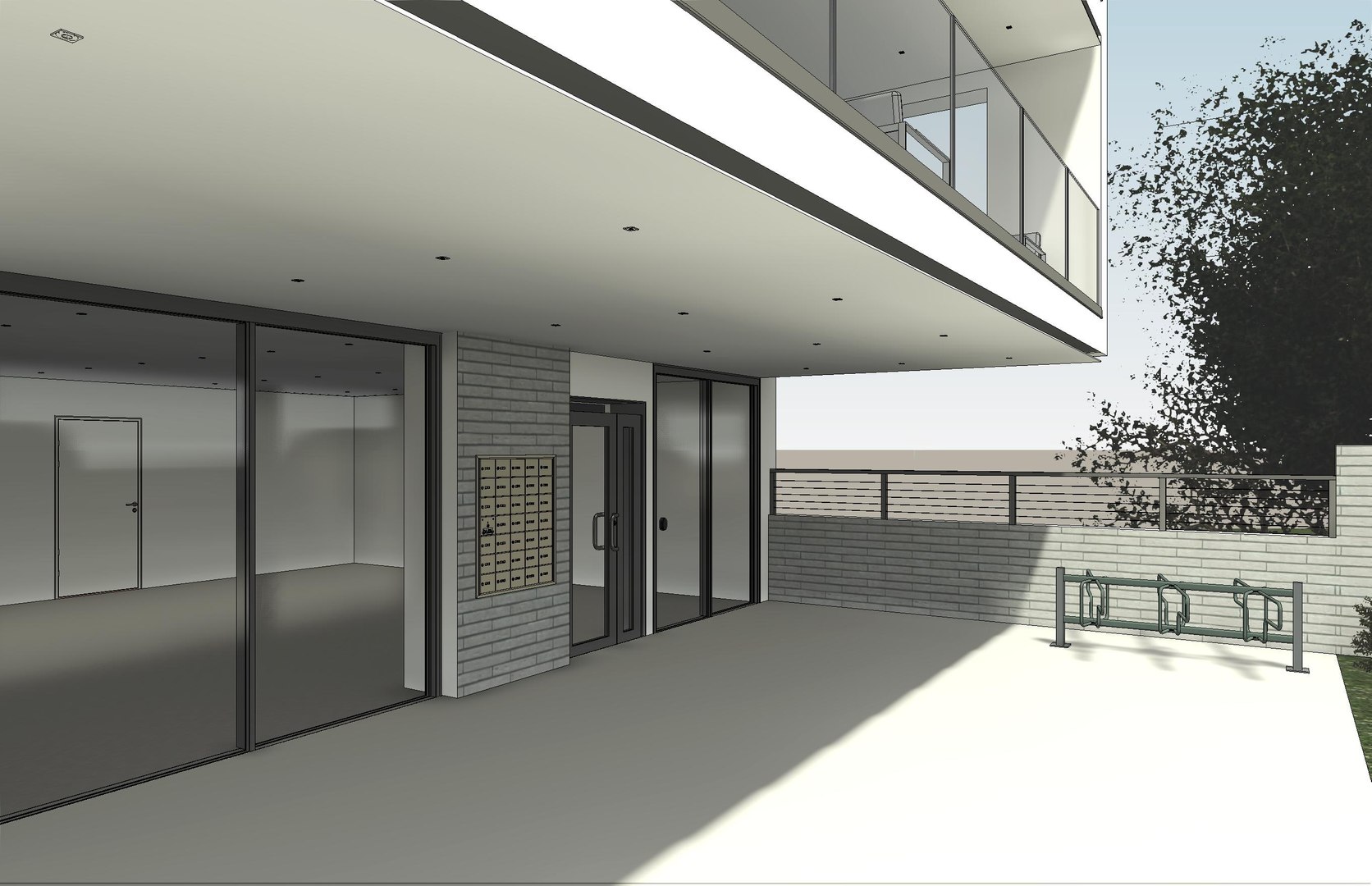 Residential building 03 model - TurboSquid 1749114