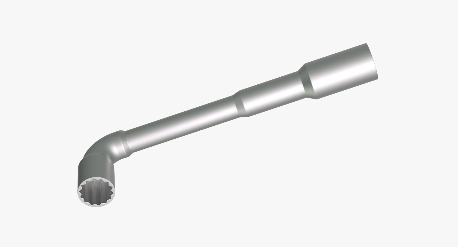 3d Angle Socket Wrench Model