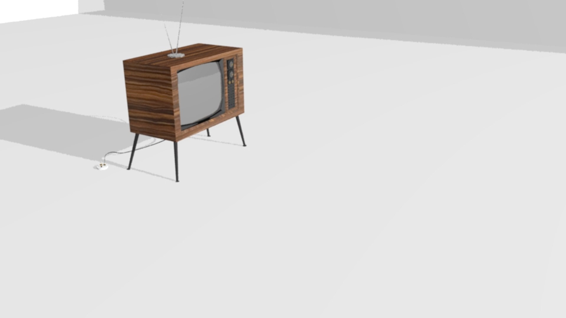 Free 3D Old Tv Model - TurboSquid 1209183