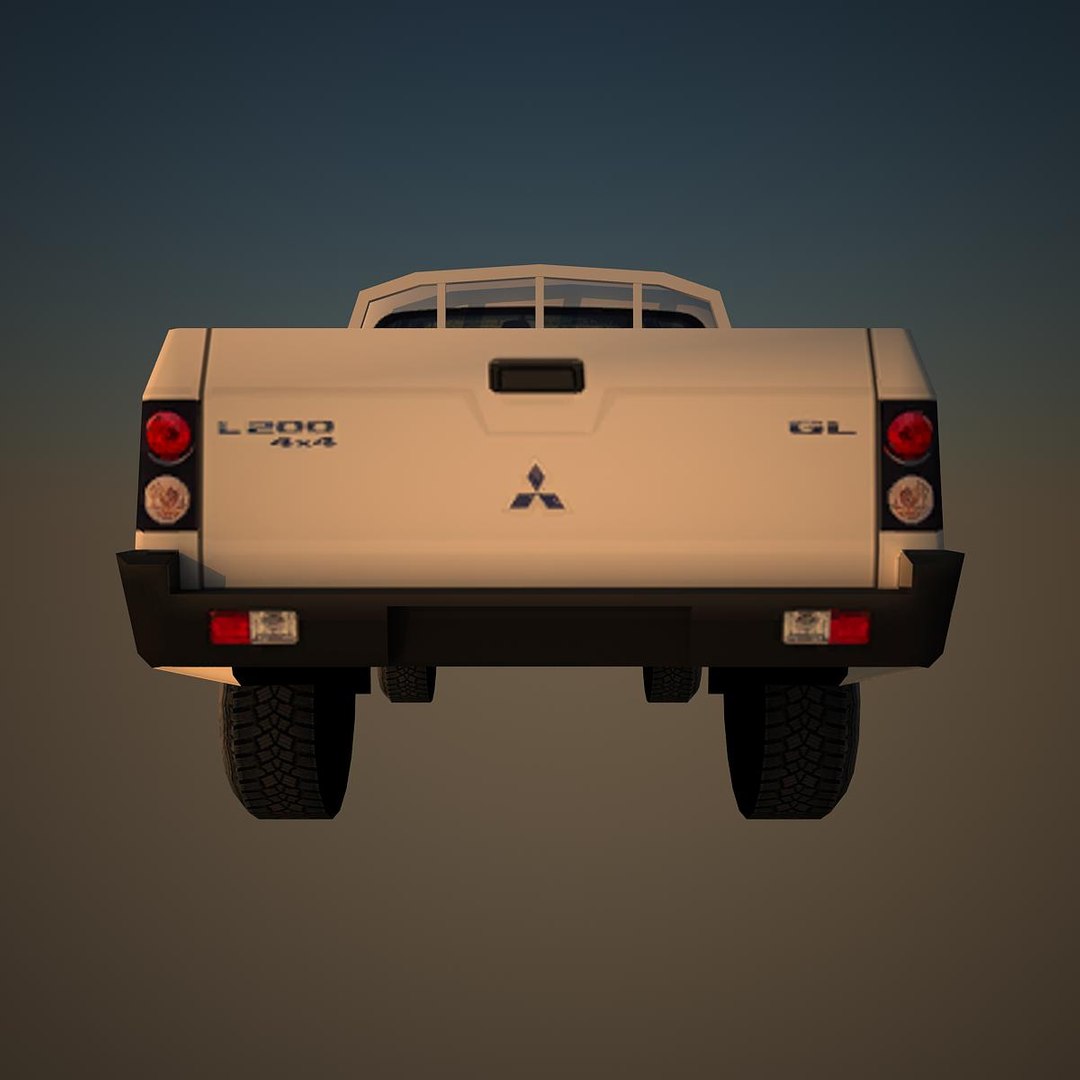 3d Model Mitsubishi L200 Basic