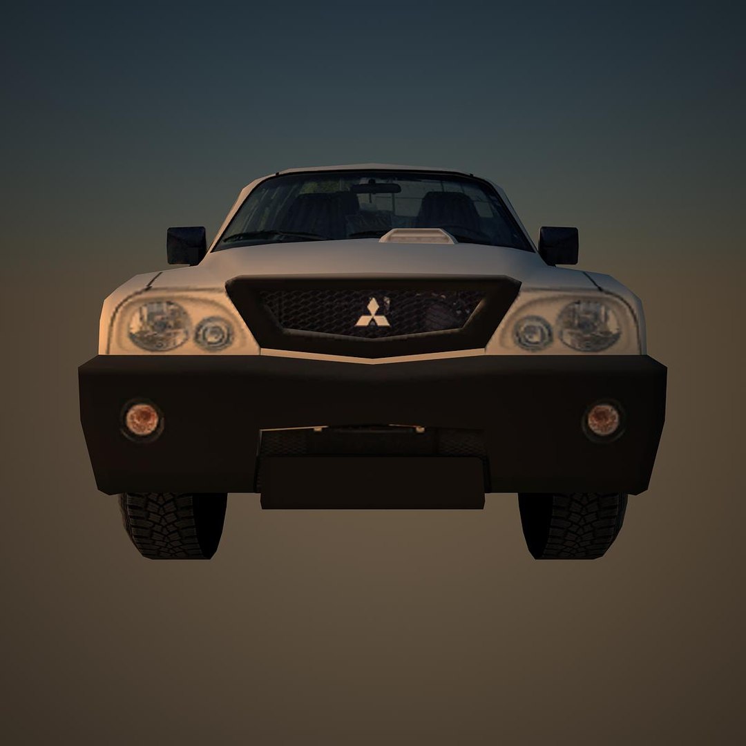 3d Model Mitsubishi L200 Basic