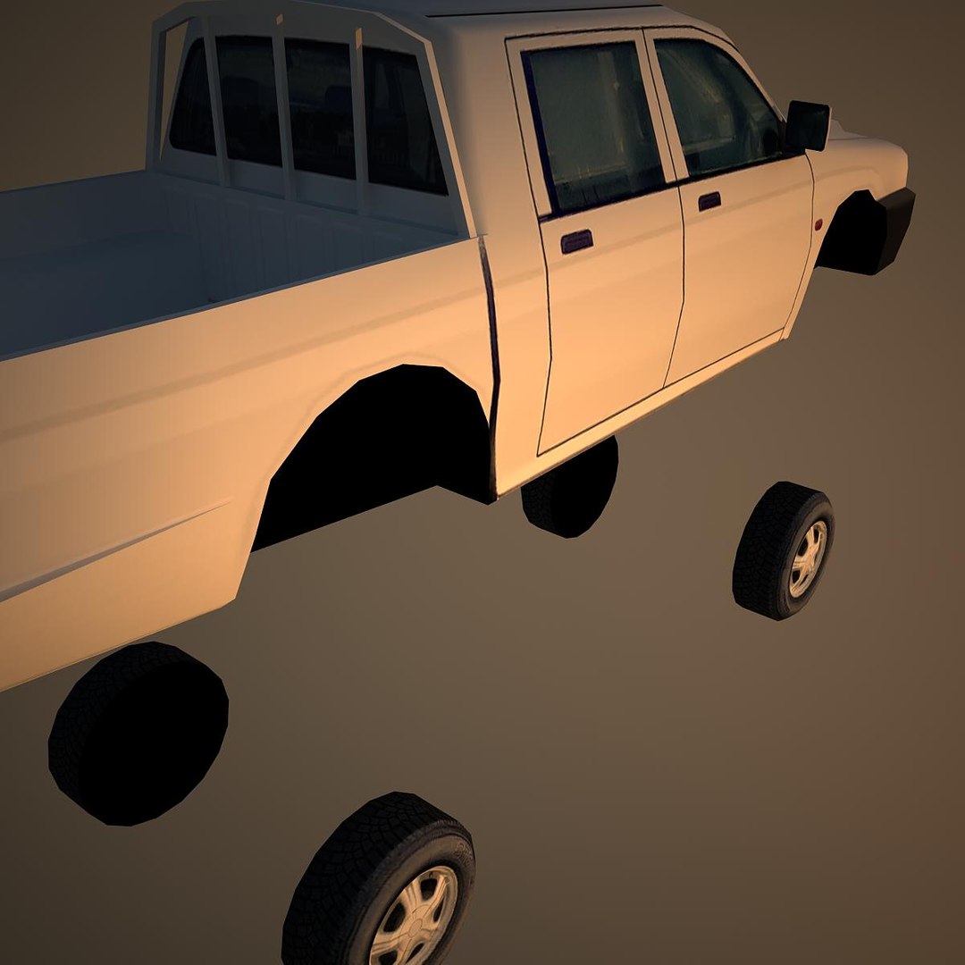 3d Model Mitsubishi L200 Basic