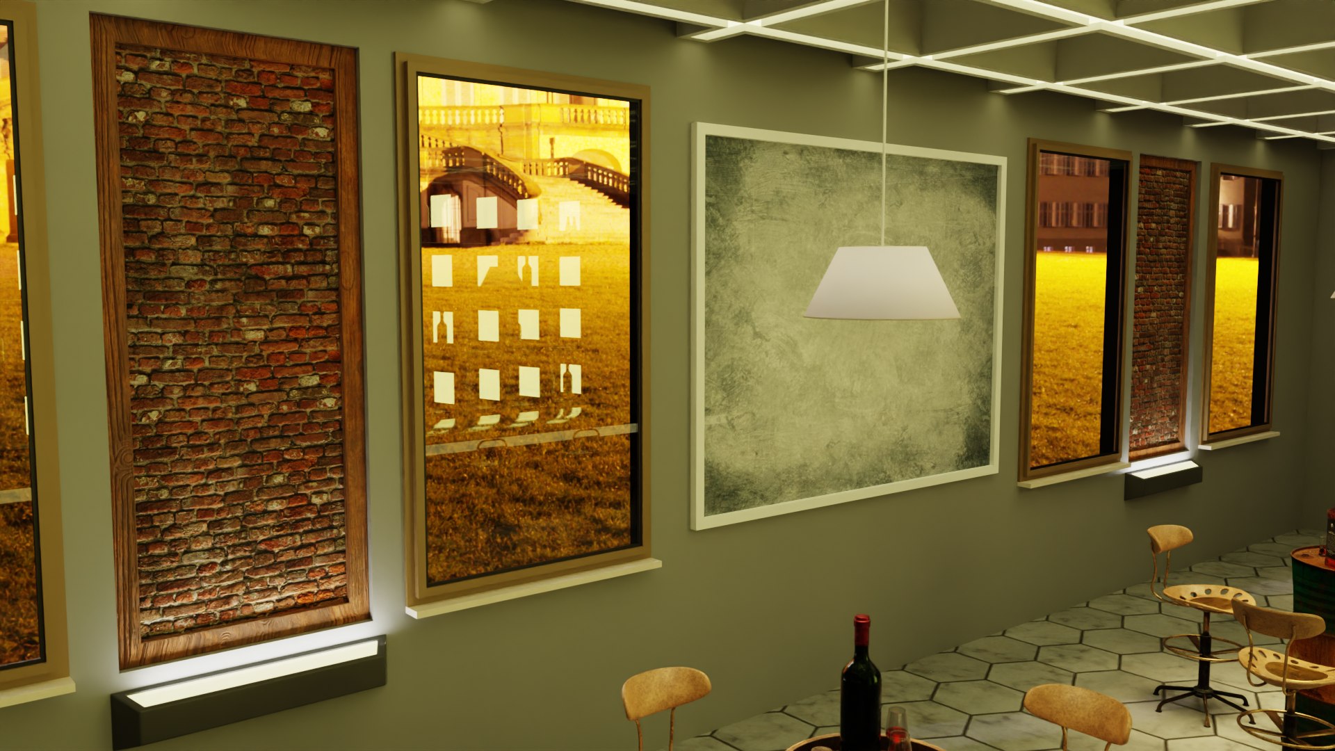 3D Model Pub Interior - TurboSquid 2001567