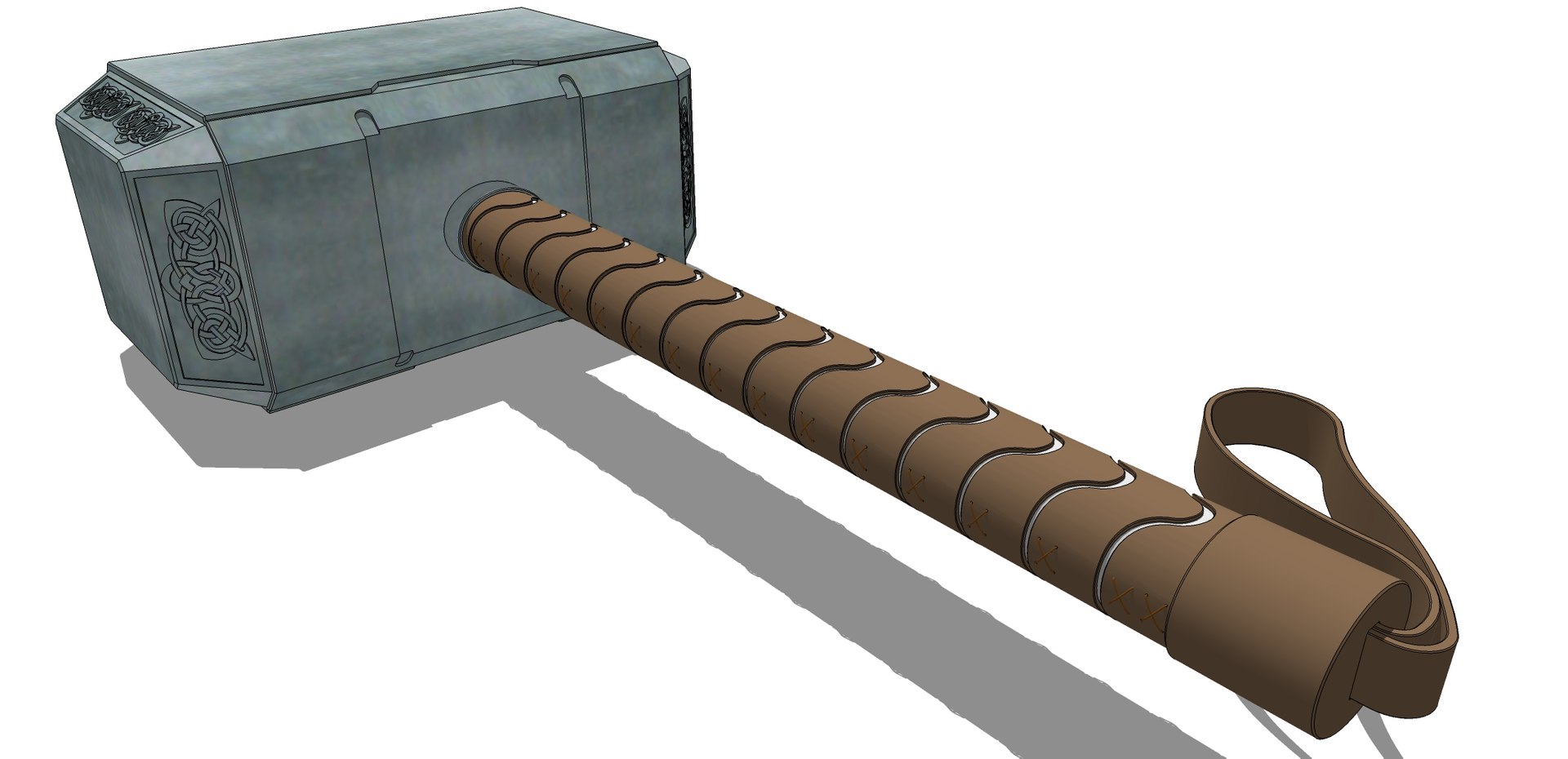 Thor Mjolnir 3d Model