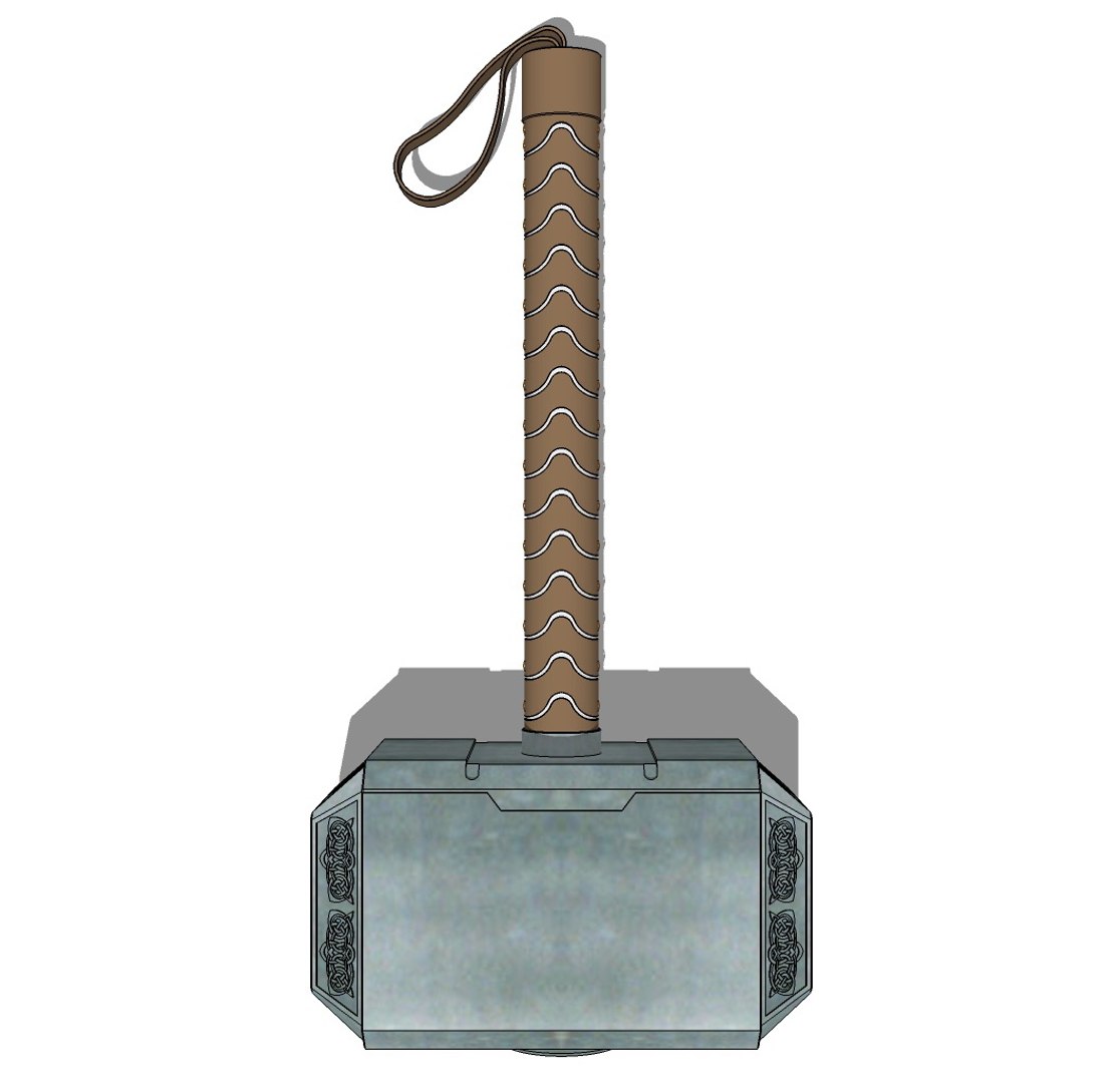Thor Mjolnir 3d Model