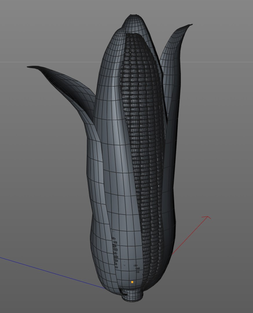 3D Corn Maize - TurboSquid 1544486