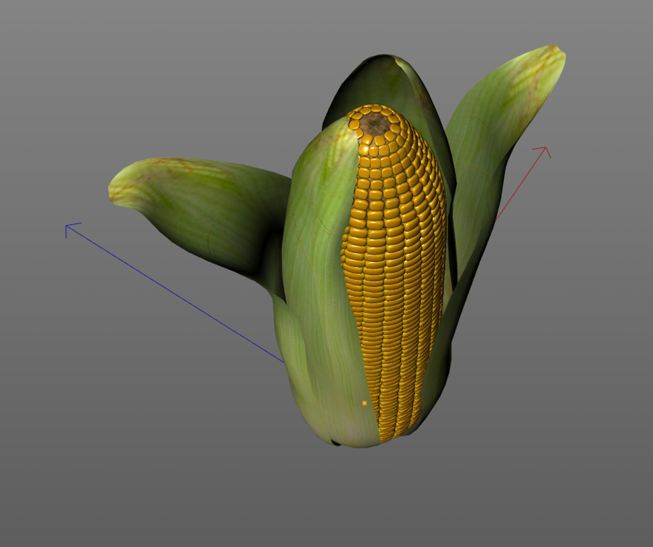 3D Corn Maize - TurboSquid 1544486