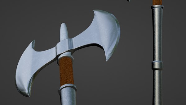 3D Labrys Greek Battle Axe model - TurboSquid 1827863