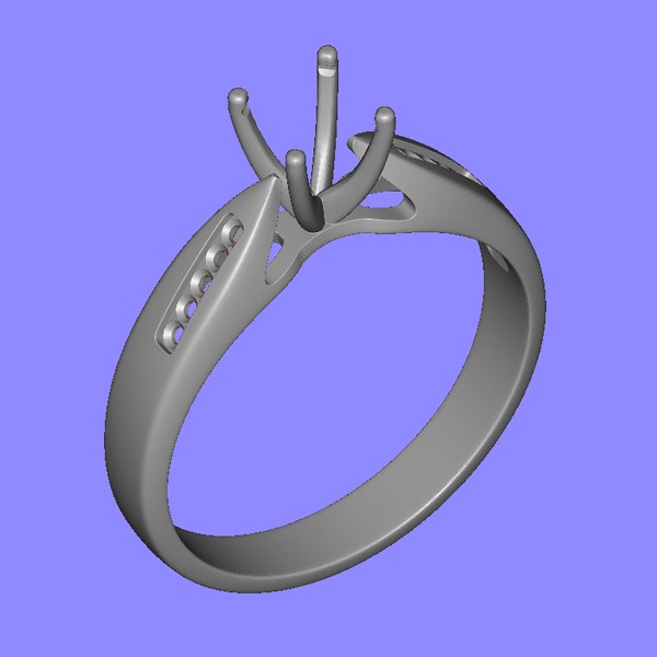3d engagement ring