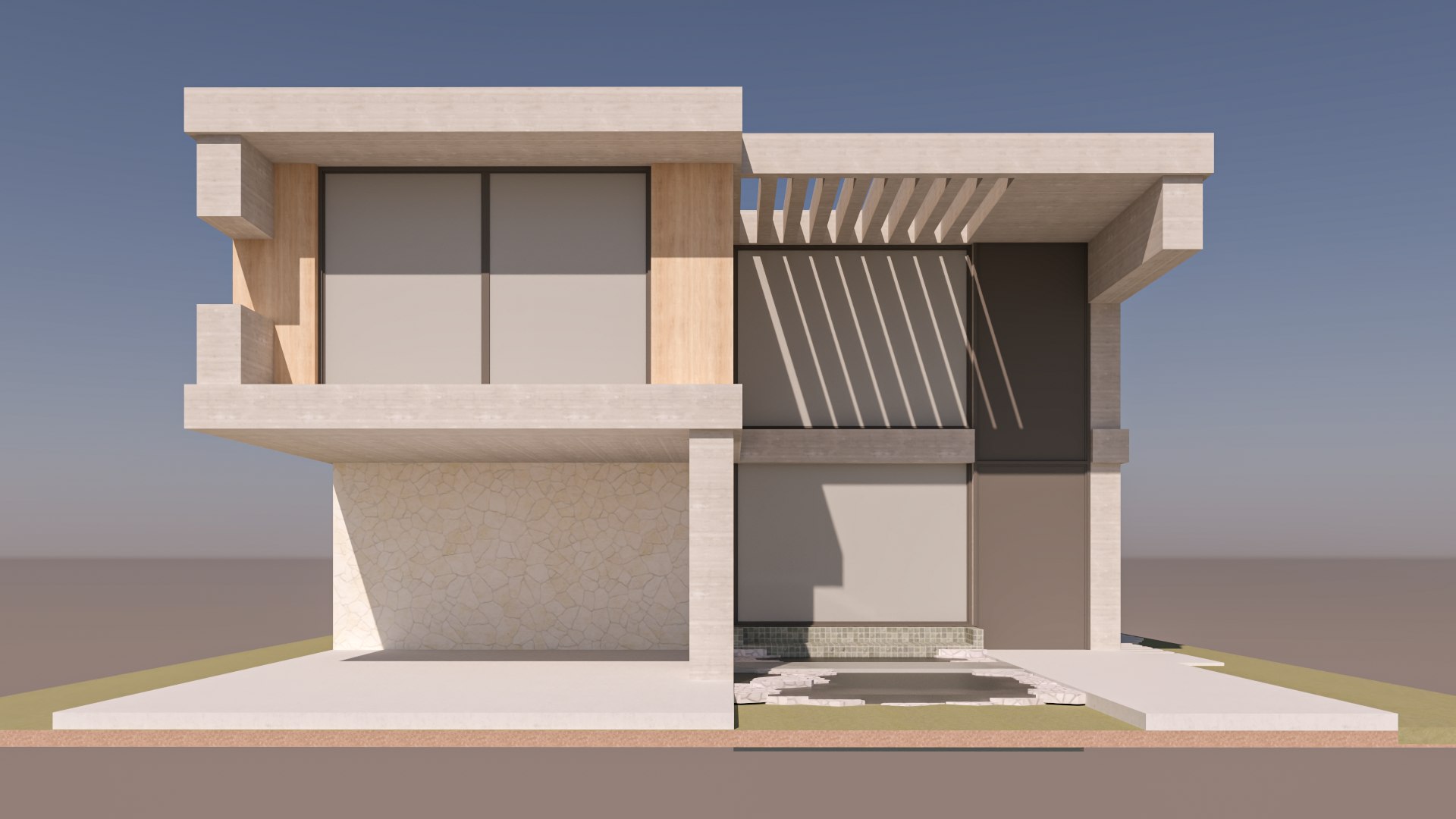 C House 3D Model - TurboSquid 2343571