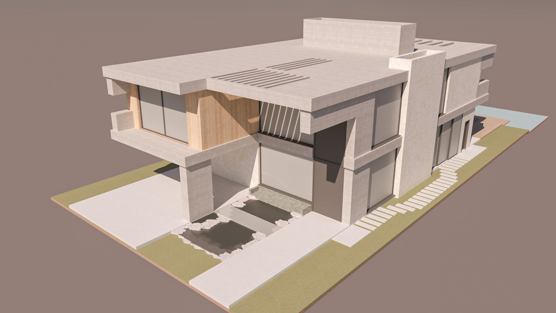 C House 3D Model - TurboSquid 2343571