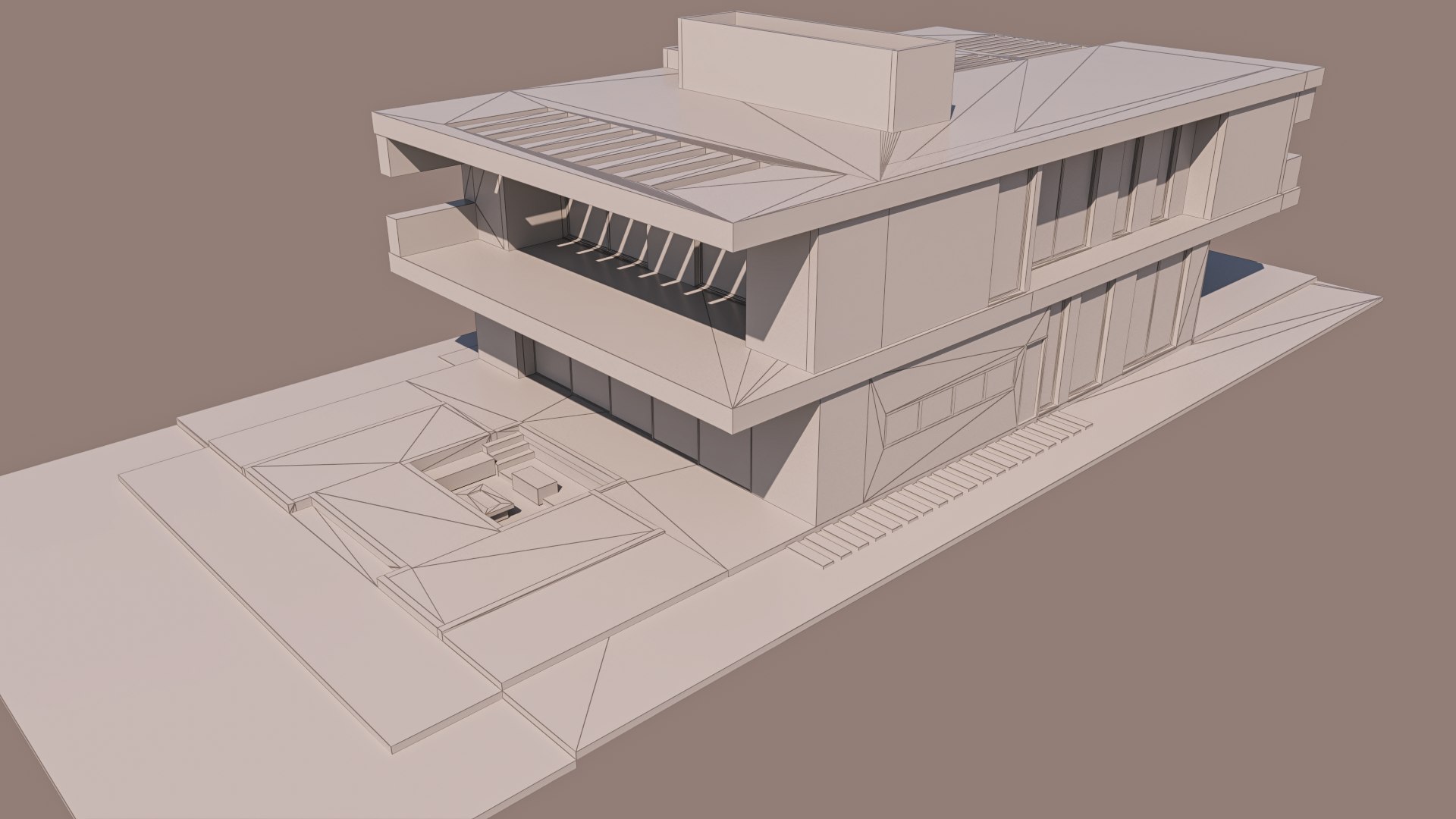 C House 3D Model - TurboSquid 2343571