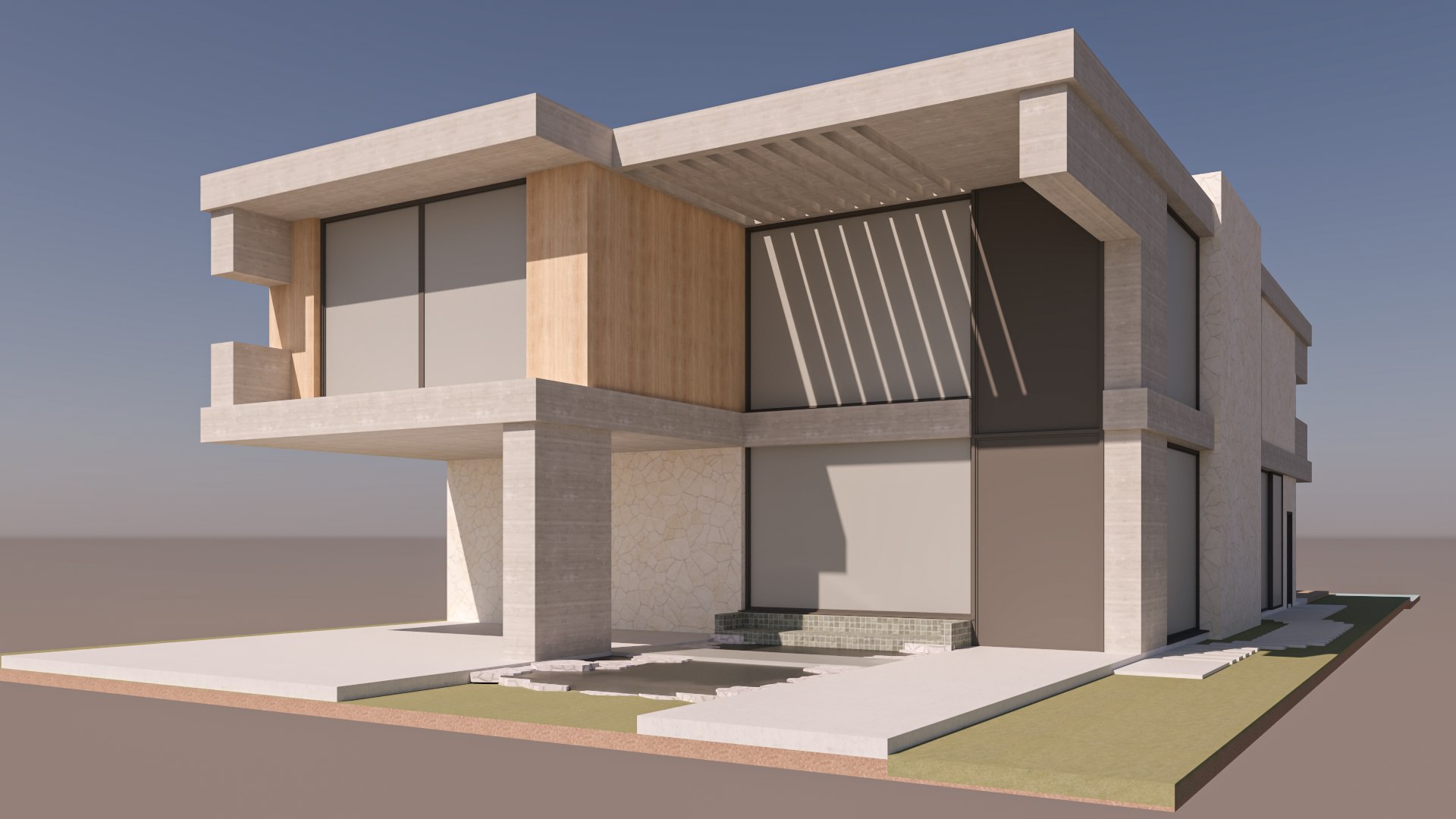 C House 3D Model - TurboSquid 2343571