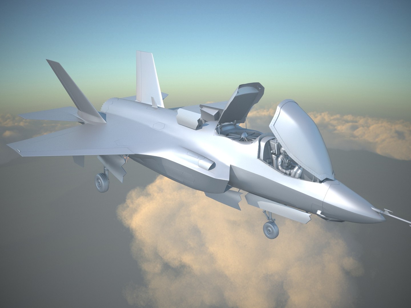 martin ii lightning 3d c4d