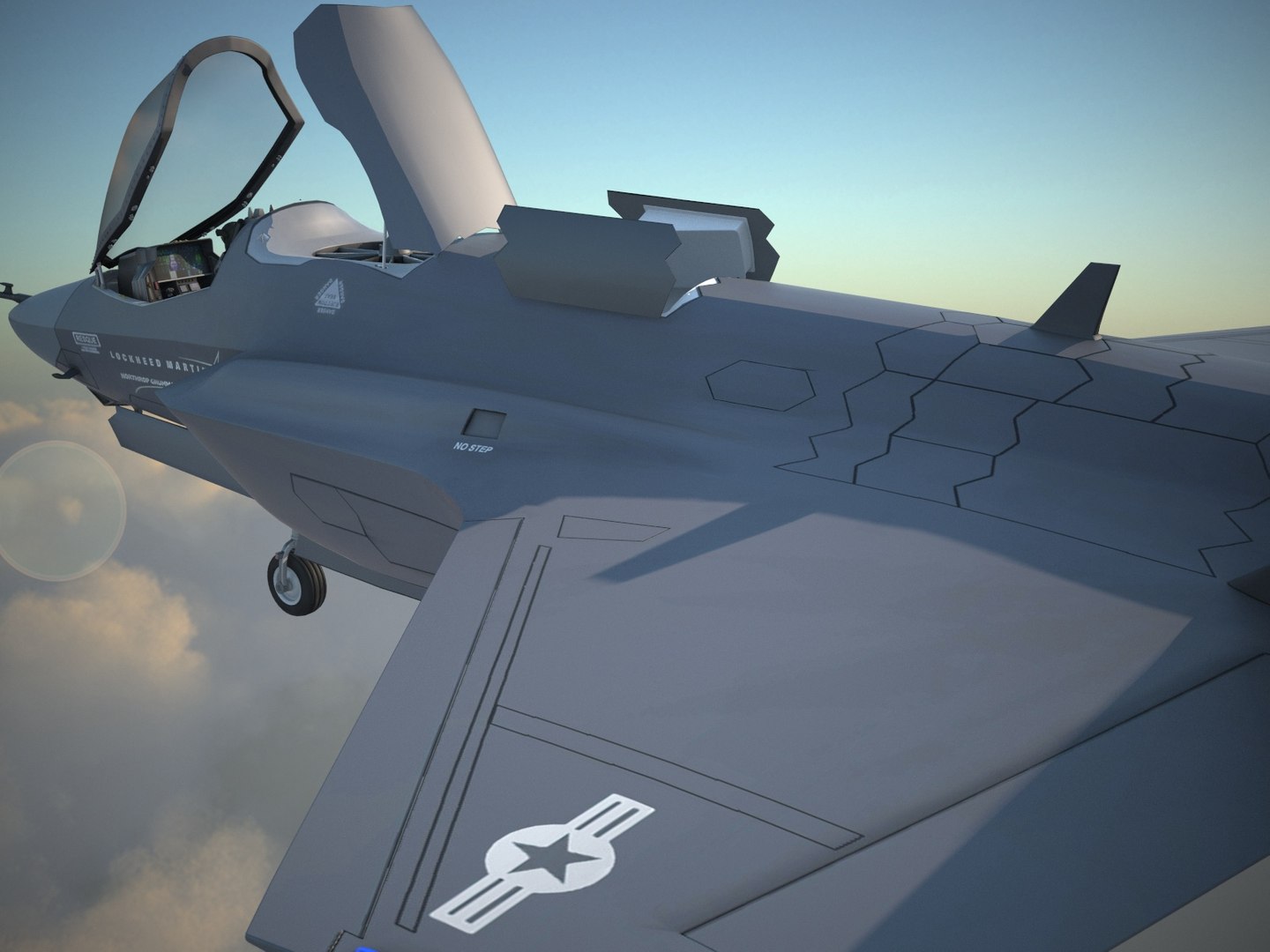 martin ii lightning 3d c4d