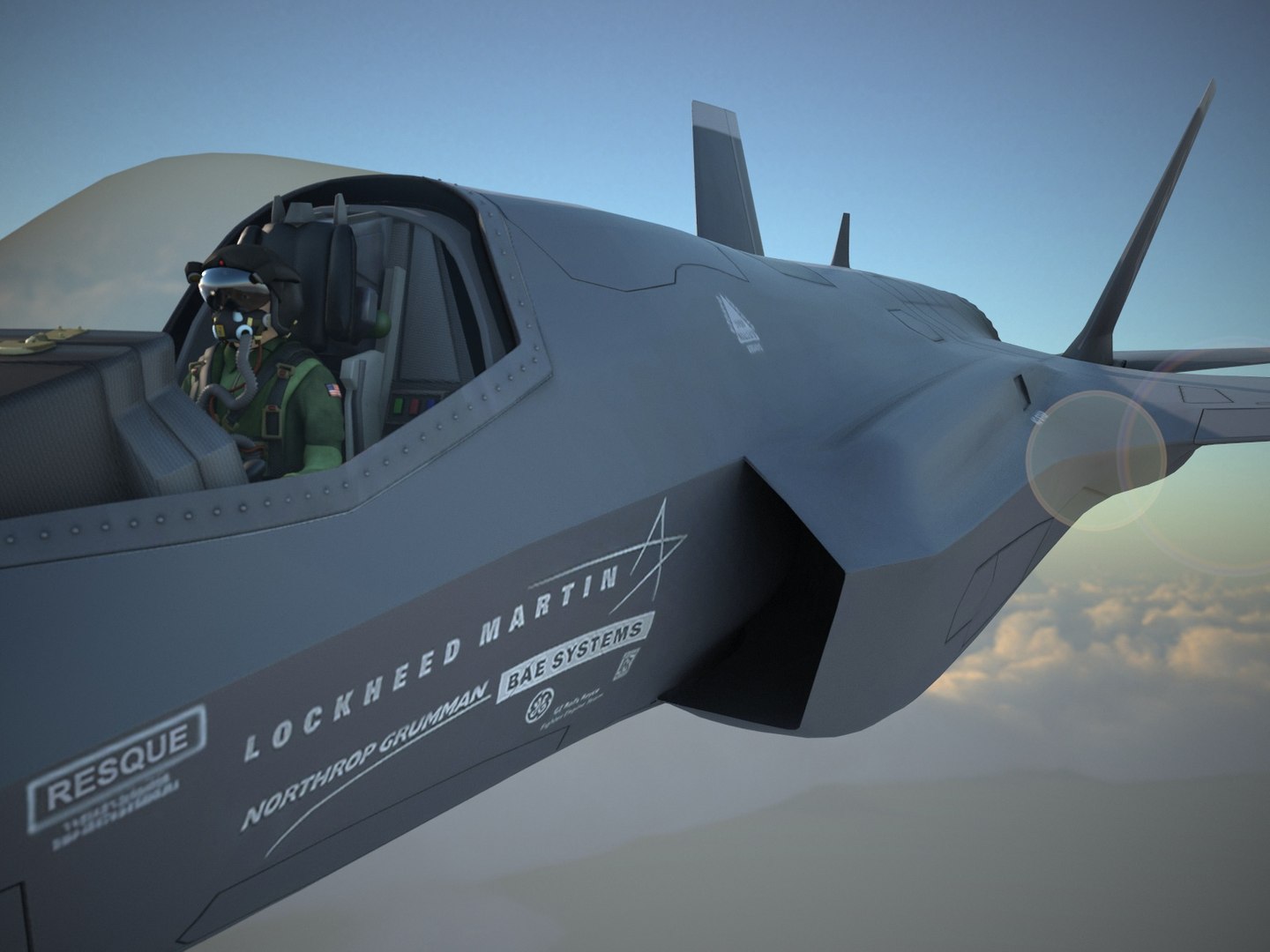 martin ii lightning 3d c4d