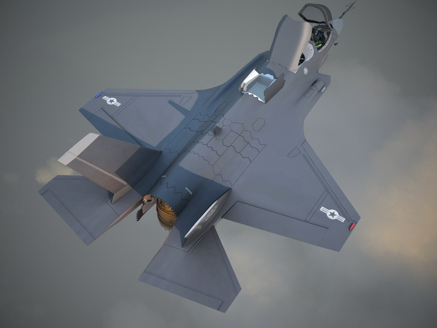 martin ii lightning 3d c4d